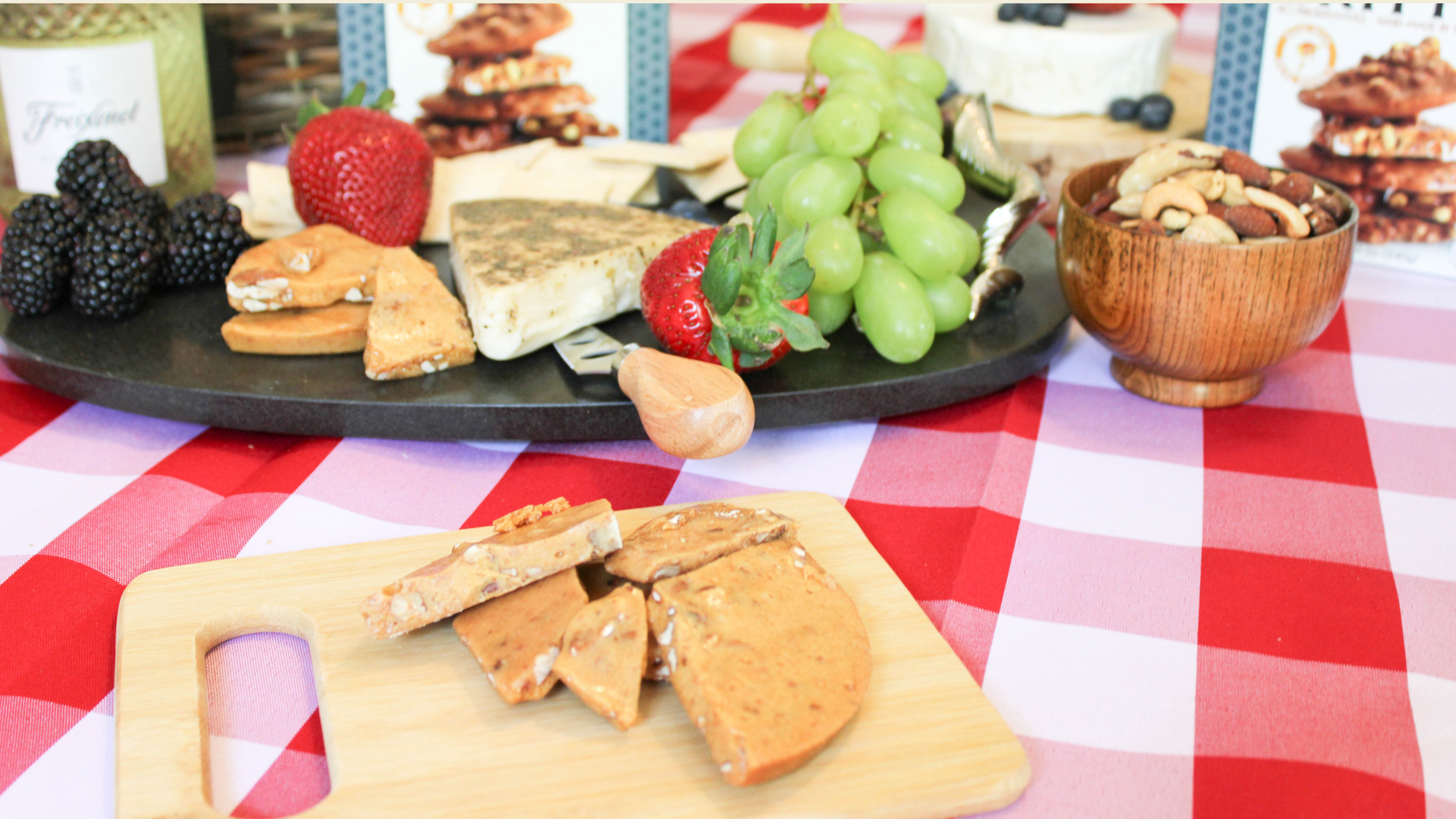 Spring Picnic Board Ideas | Charcuterie | Brittle-Brittle